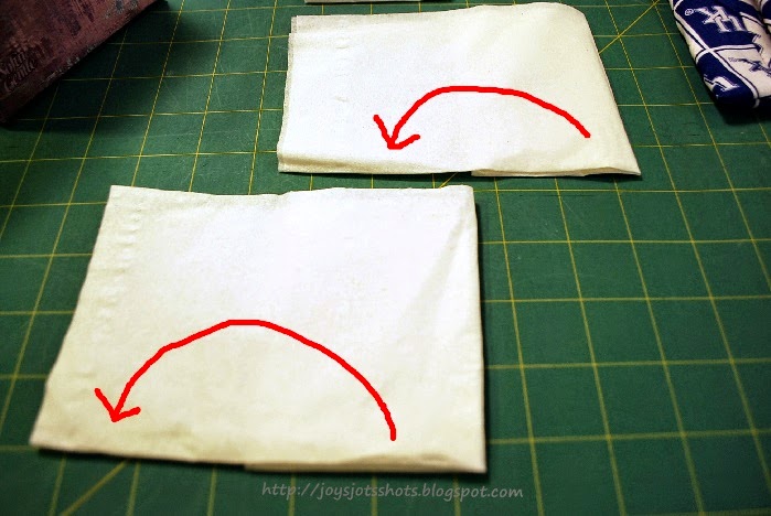 Joy's Jots, Shots & Whatnots: Folding Tissue for Small Tissue Holders