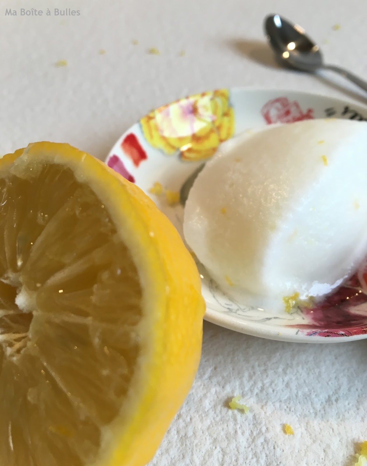 Ma Boîte à Bulles: Sorbet au citron