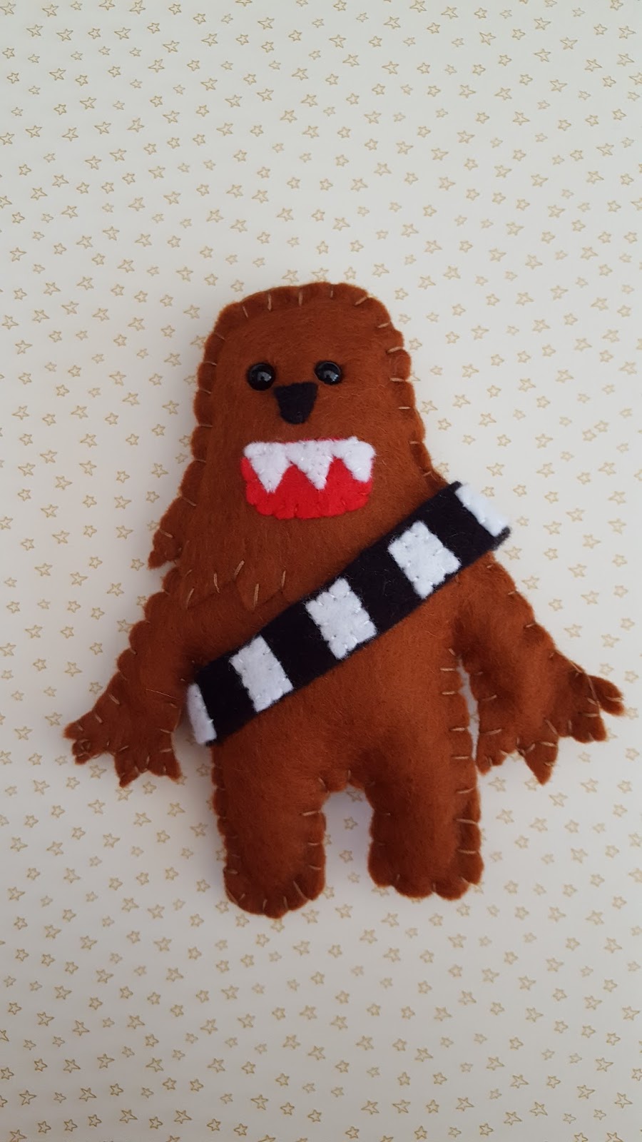 Miss Mouse Makes: Wookie Plushie - Star Wars Craft Ideas