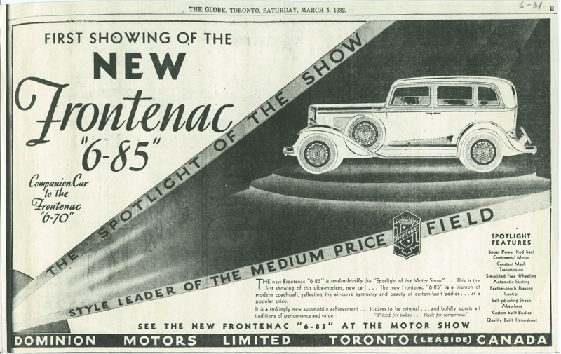 American Auto Emblems: FRONTENAC (2)