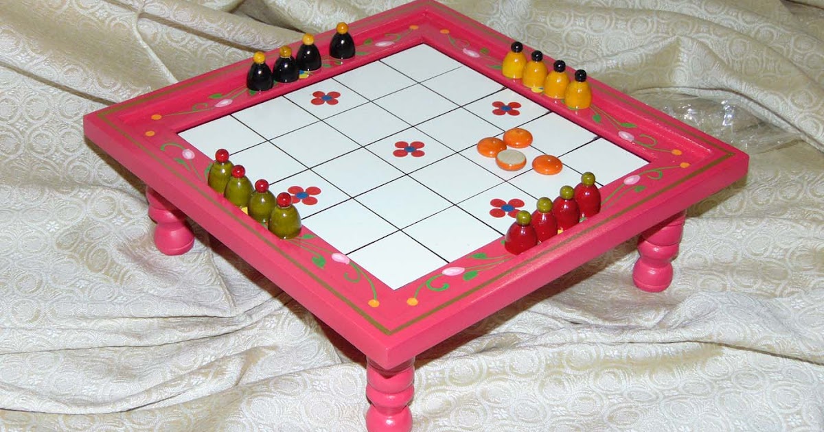 Traditional Board Games of India: Chauka Bara