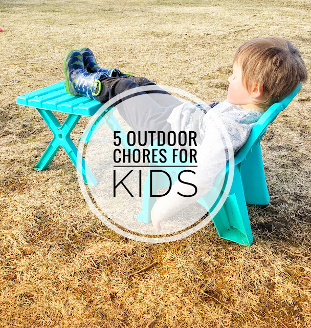 5 Outdoor Chores for Kids