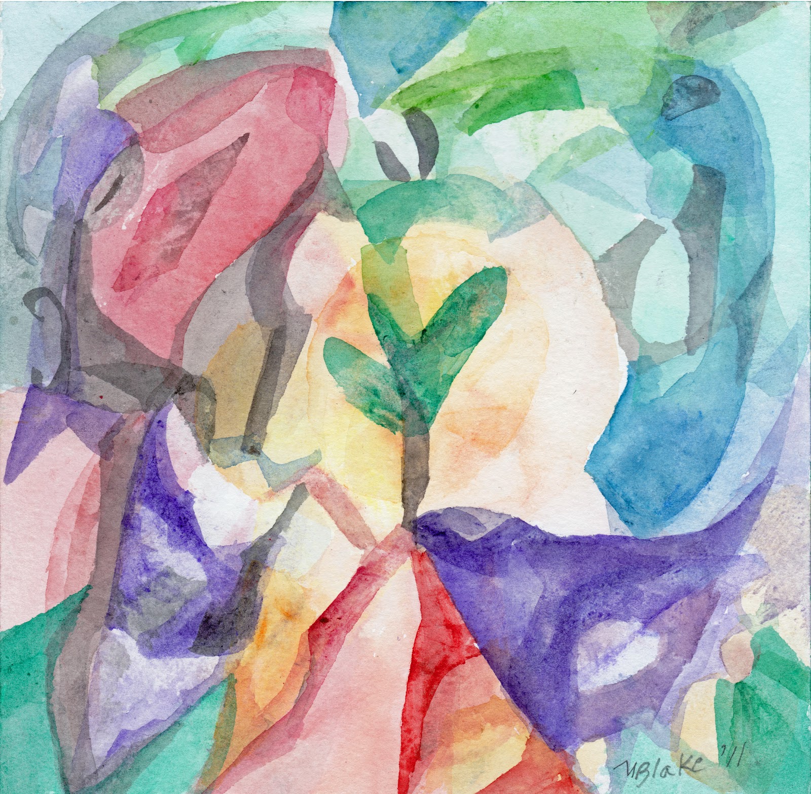 PAINTING PARIS: MARY BLAKE COMES OUT of the trunk