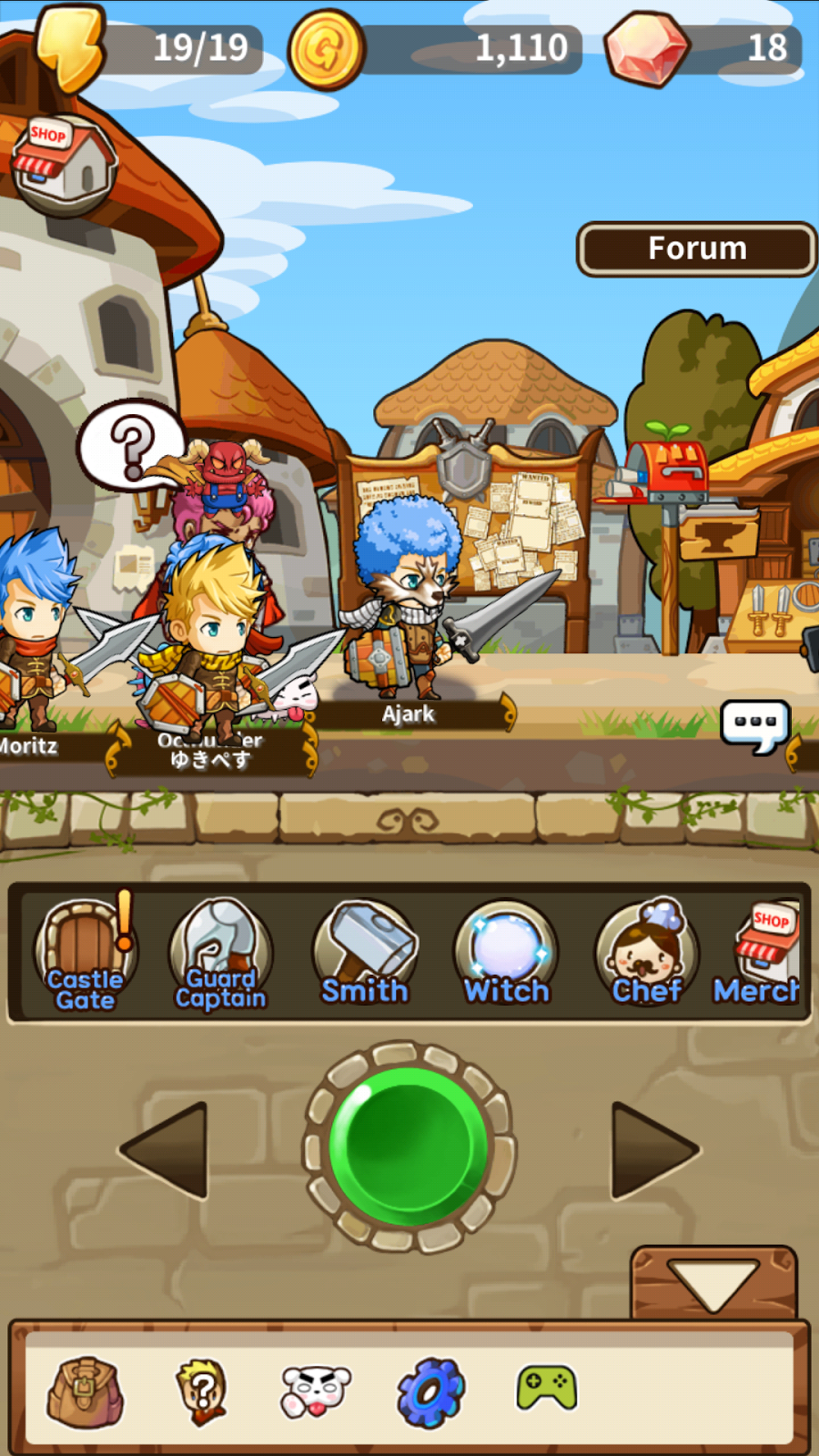 Sleepday นอนกลางวัน เขียนกลางคืน: รีวิวเกม: Clumsy Hero [Android]