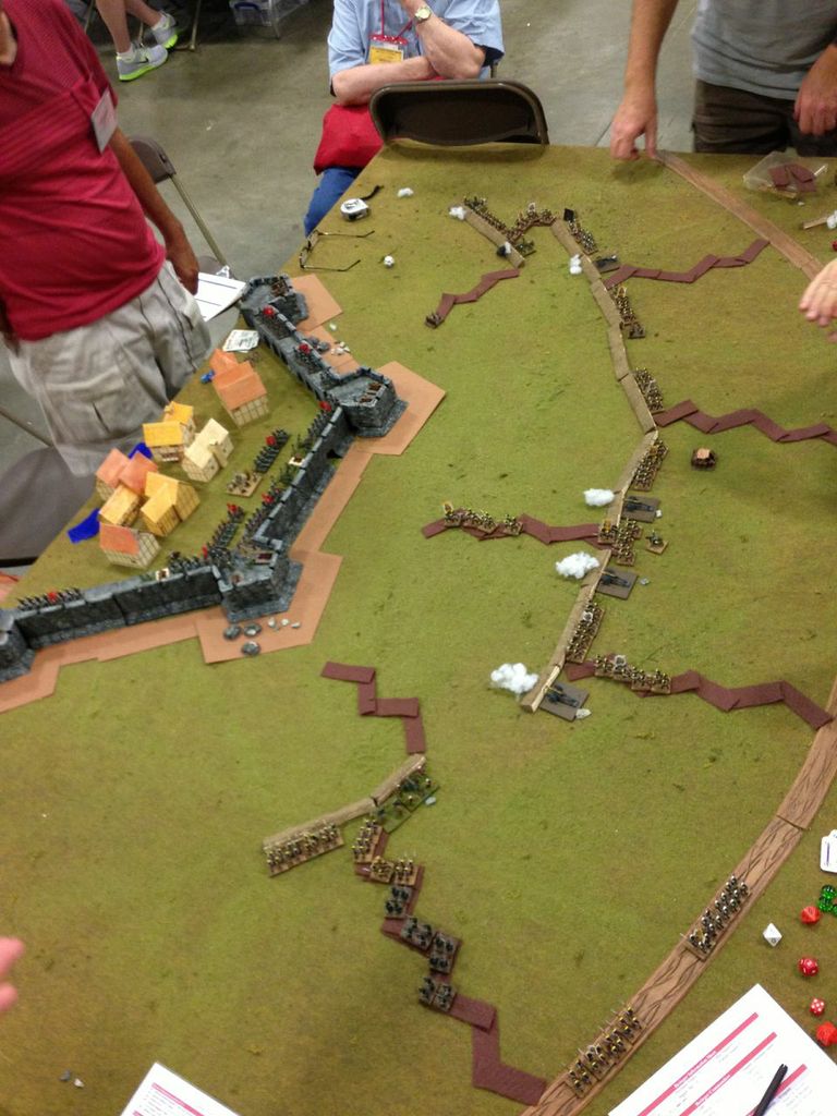 Din of Battle: Siege of Praga - Vauban's Wars Historicon Playtest