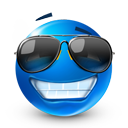 39 Blue Smileys and Emoticons | Smiley Symbol