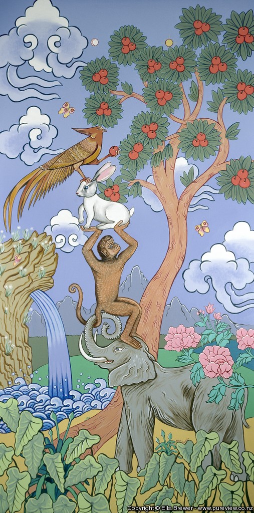 Mountain Phoenix over Tibet: Greetings From The Animal Realm