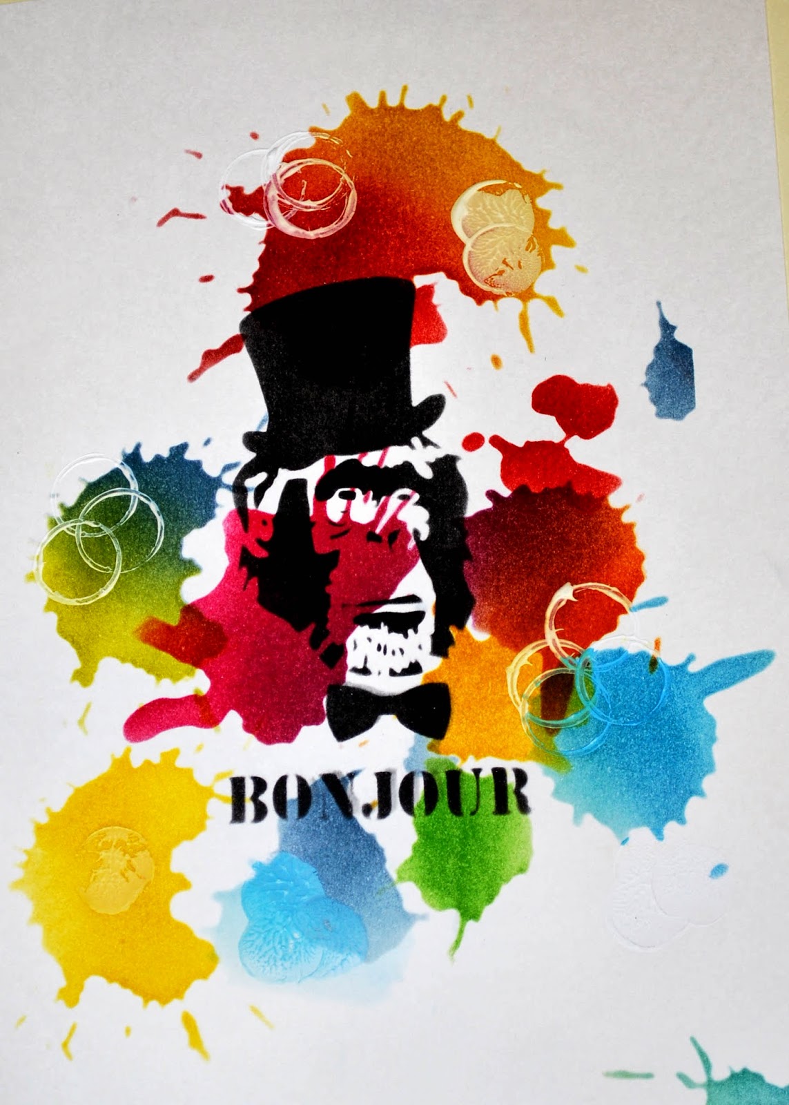 Eileen's Crafty Zone: SplodgeAway Masks and Distress Inks
