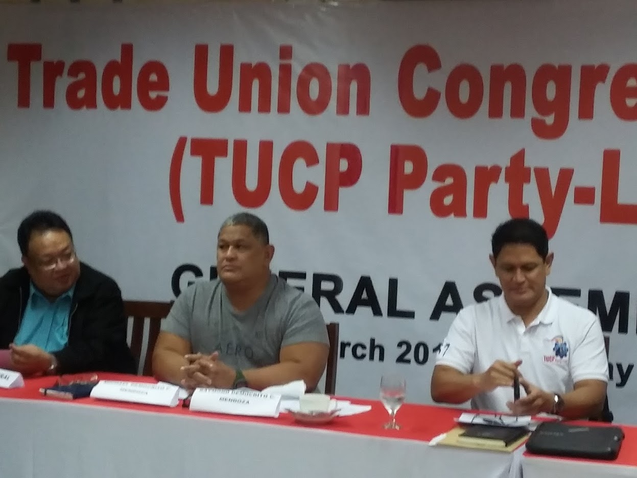 BASTA #57 TUCP PARTY-LIST SIGURADO