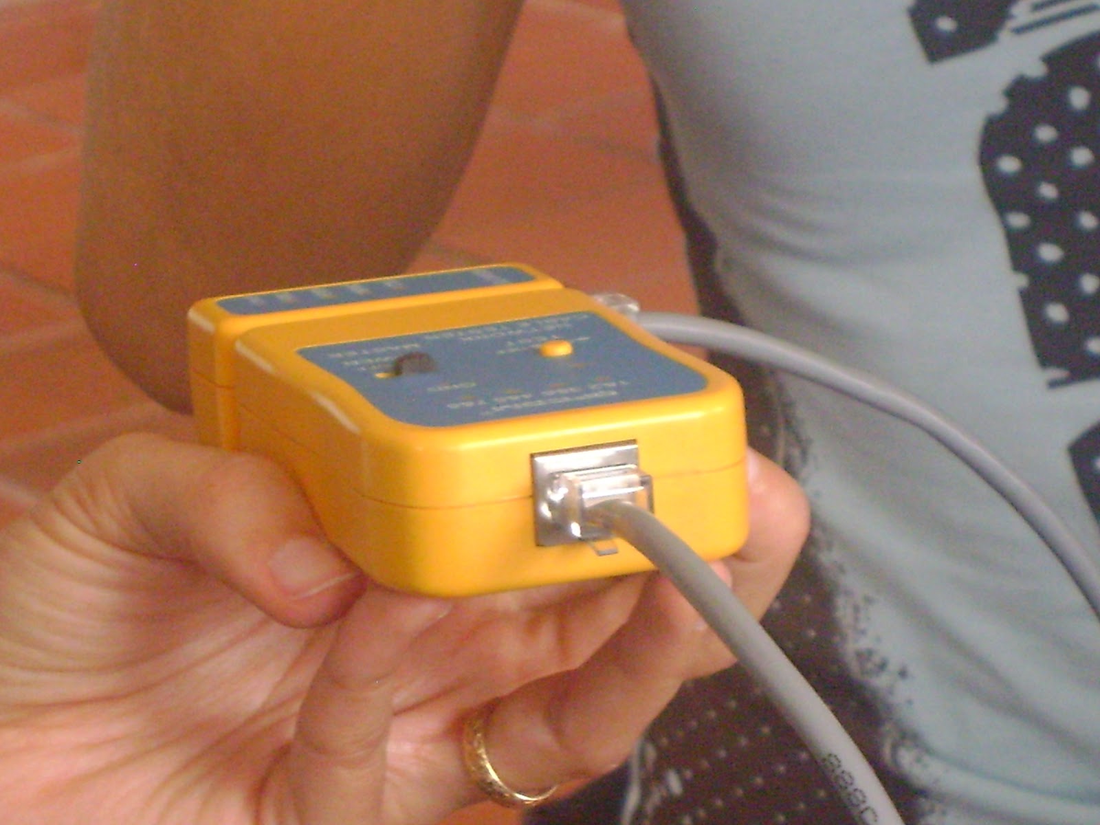 cuaderno telematica: construccion cable de red