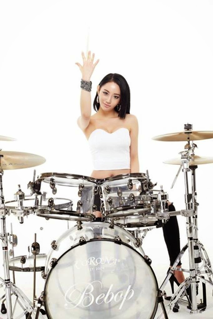 A-Yeon, Drummer Cantik Dan Seksi Band Korea Bebop ~ Kumpulan Cerita Hangat