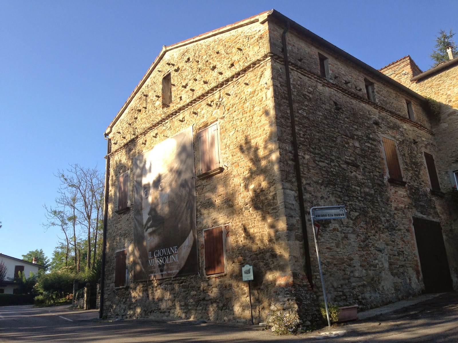 Tomba di Mussolini a Predappio Forli