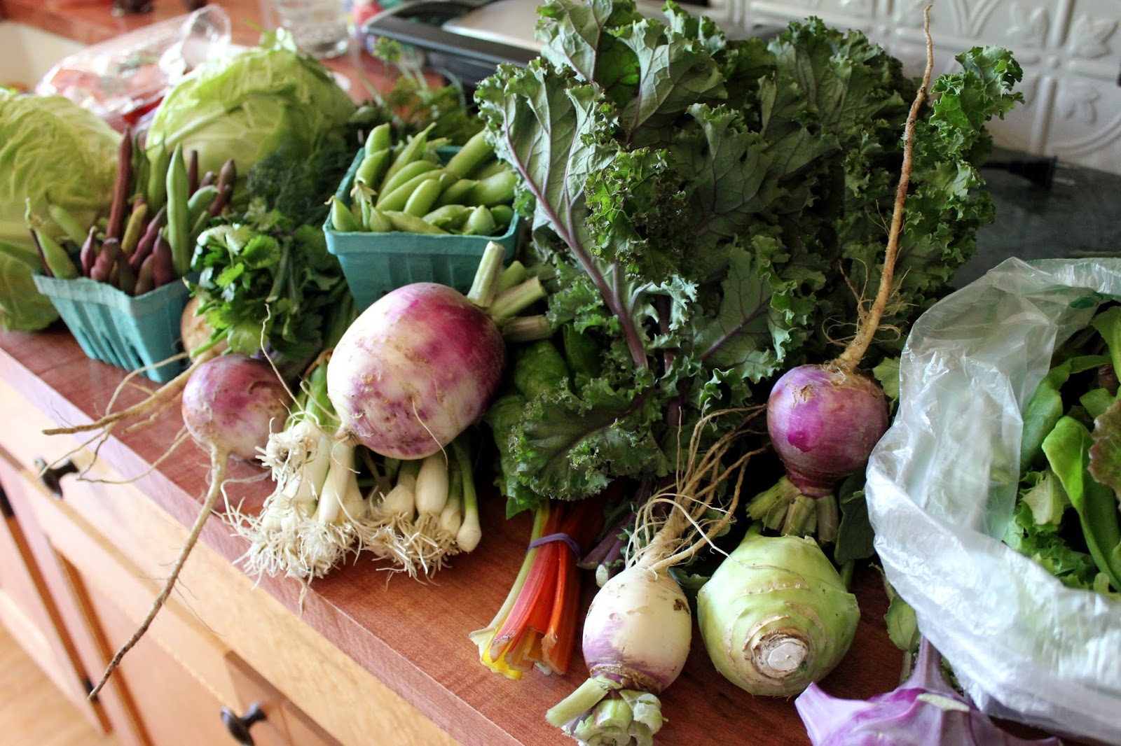 Going Grey: Vegetables Are Being Eaten Here