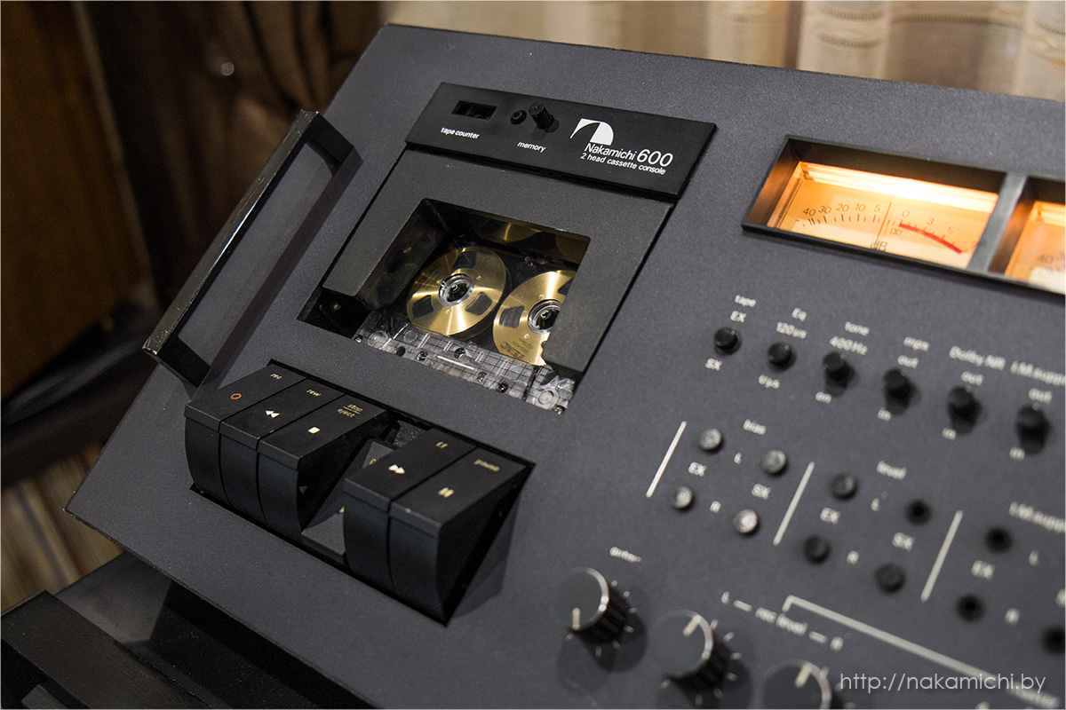 Vintage Audio: 2 Head Cassette Console Nakamichi 600