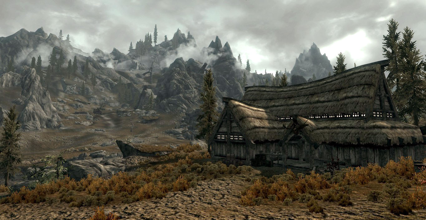 Wolfgar's Elder Scrolls Blog: Skyrim - Hunters Guild MOD - The Buildings