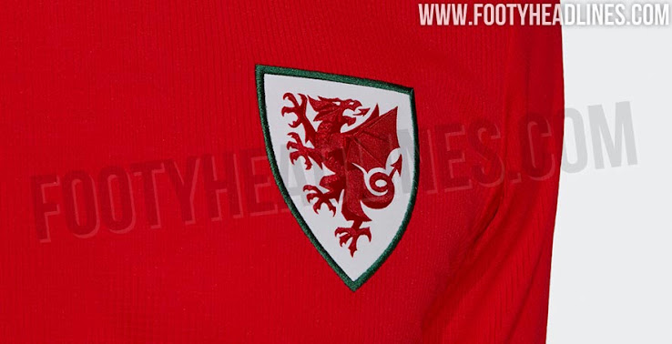 Unique Wales 2020 Home Kit Leaked - First to Use New Logo - Footy Headlines