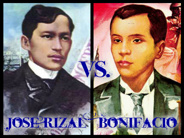 Jose Rizal Vs. Andres Bonifacio