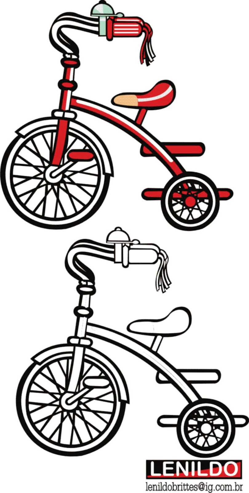 Vetor CDR Free: Velocípede