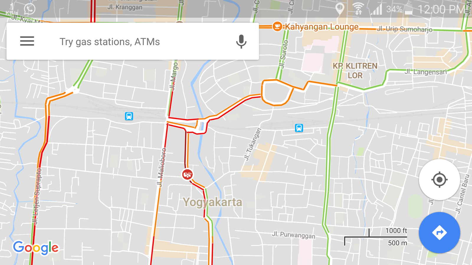 Cara Melihat Situasi Kemacetan Jalan Raya dengan Aplikasi Google Maps ...