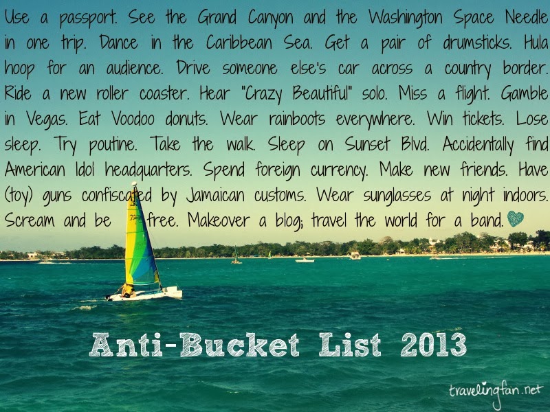 If You Give a (Fan) a (Ticket)...: My Anti-Bucket List: 2013 Edition.
