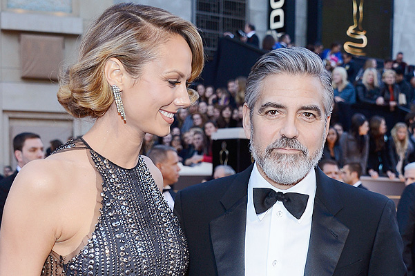 George Clooney Stacy Keibler Pitt