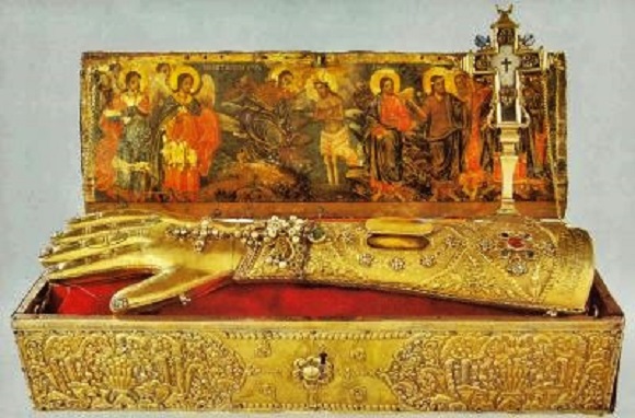 Greek Orthodox Religious Tourism: ΤΟ ΔΕΞΙ ΧΕΡΙ ΤΟΥ ΑΓΙΟΥ ΙΩΑΝΝΗ ΤΟΥ ...
