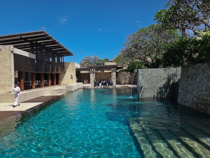 In the Sky: The main wing, The Bale', Bali, Indonesia