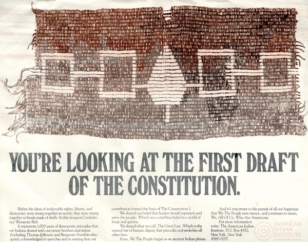 White Wolf : How the U.S. Constitution took it's existing democracy ...