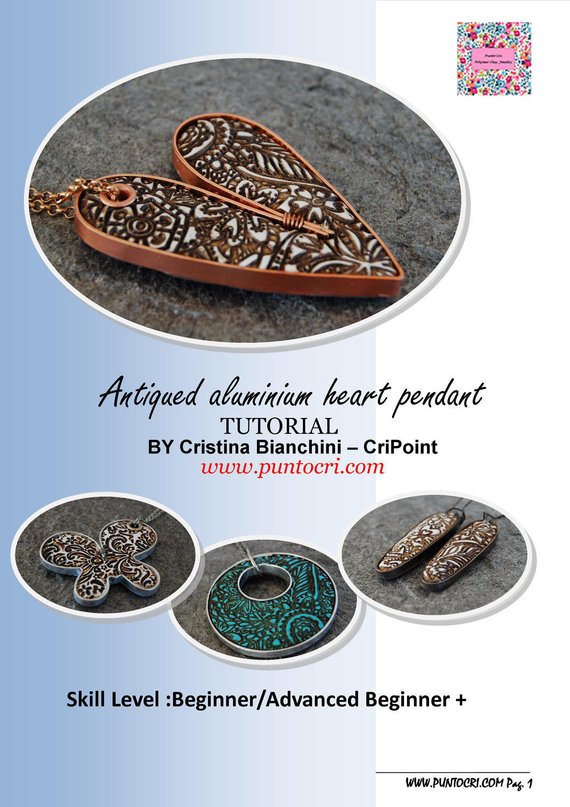 3 Combination Polymer Clay with Wire Jewelry Tutorials / The Beading Gem