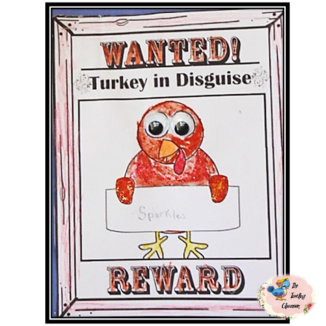The Traveling Classroom: Turkeys In Disguise - Gobble - Gobble! {FREEBIE}
