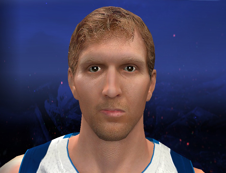 Dirk Nowitzki Realistic "W/out Beard" [FOR 2K14]