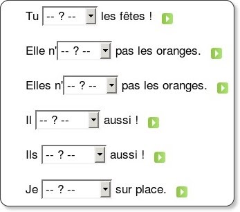 FLE en ESO: Présent des verbes en -ER