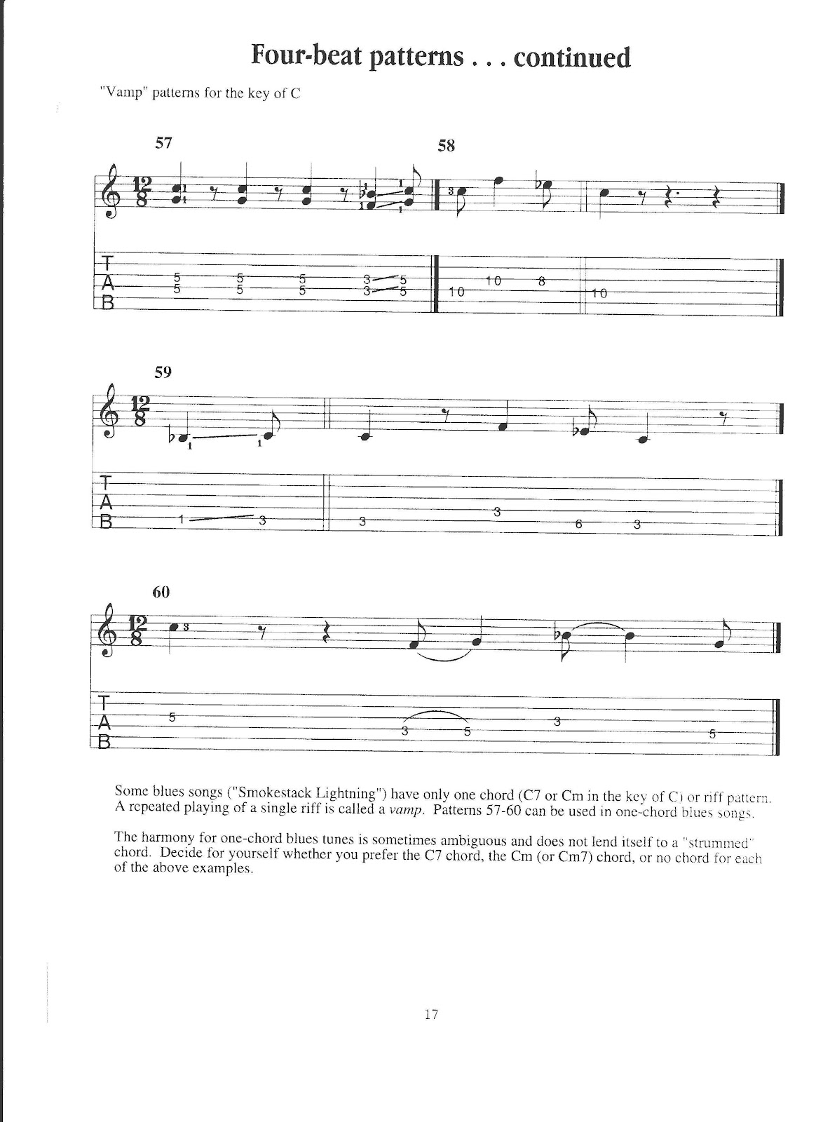 Phoe Aye: 101 Bad to the Bone Blues Guitar Rhythm Patterns - by Larry ...
