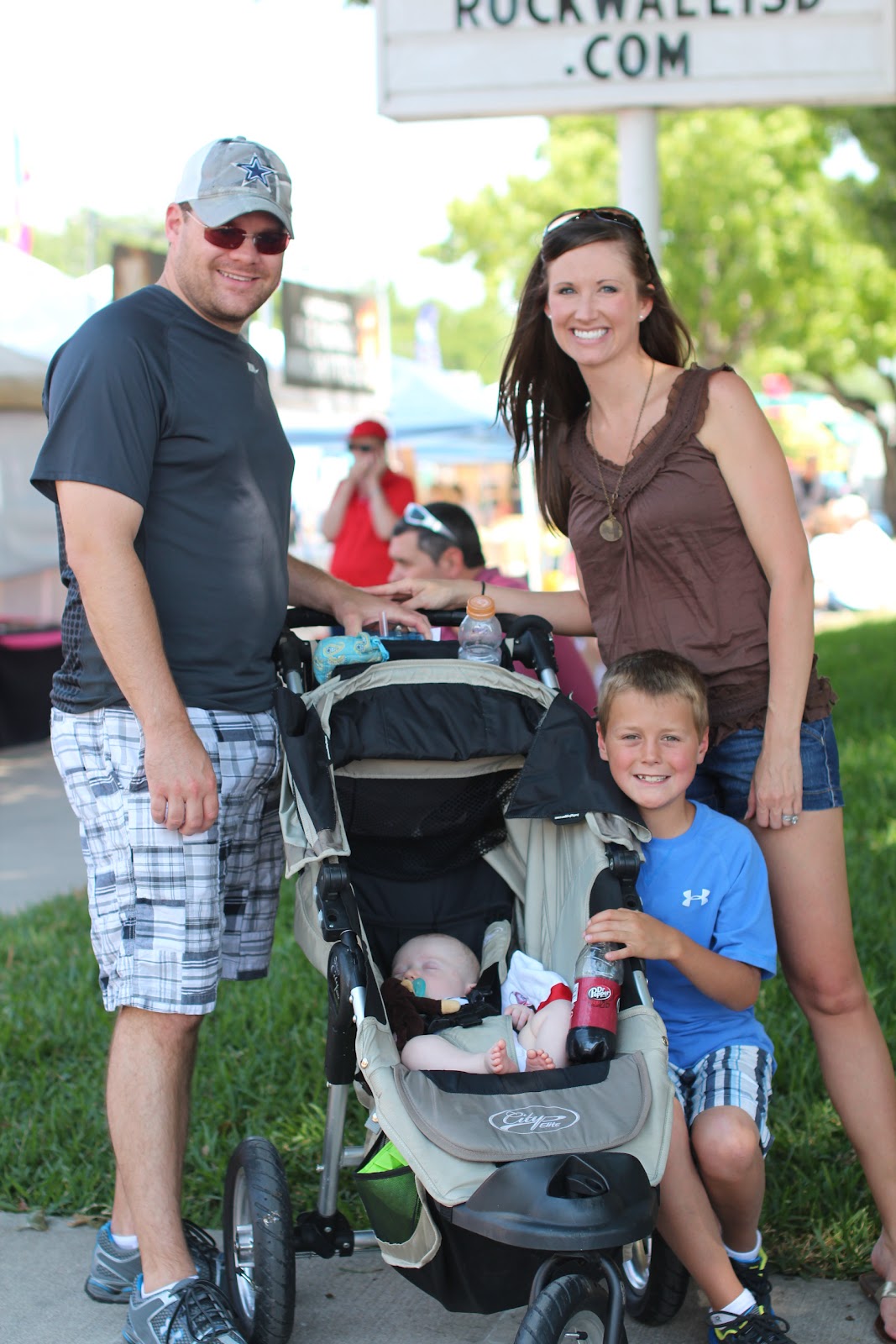 Goggans Party of Five + Lainey: Rockwall Founder's Day