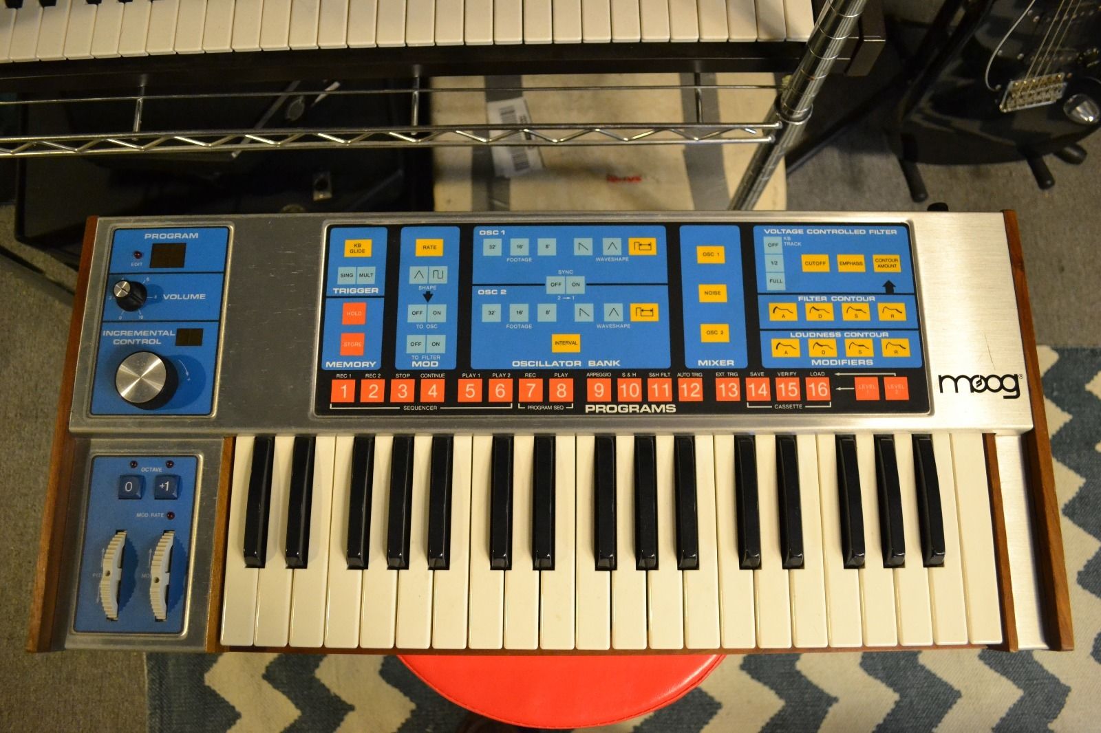 MATRIXSYNTH: moog source analog monophonic vintage synthesizer SN 1253