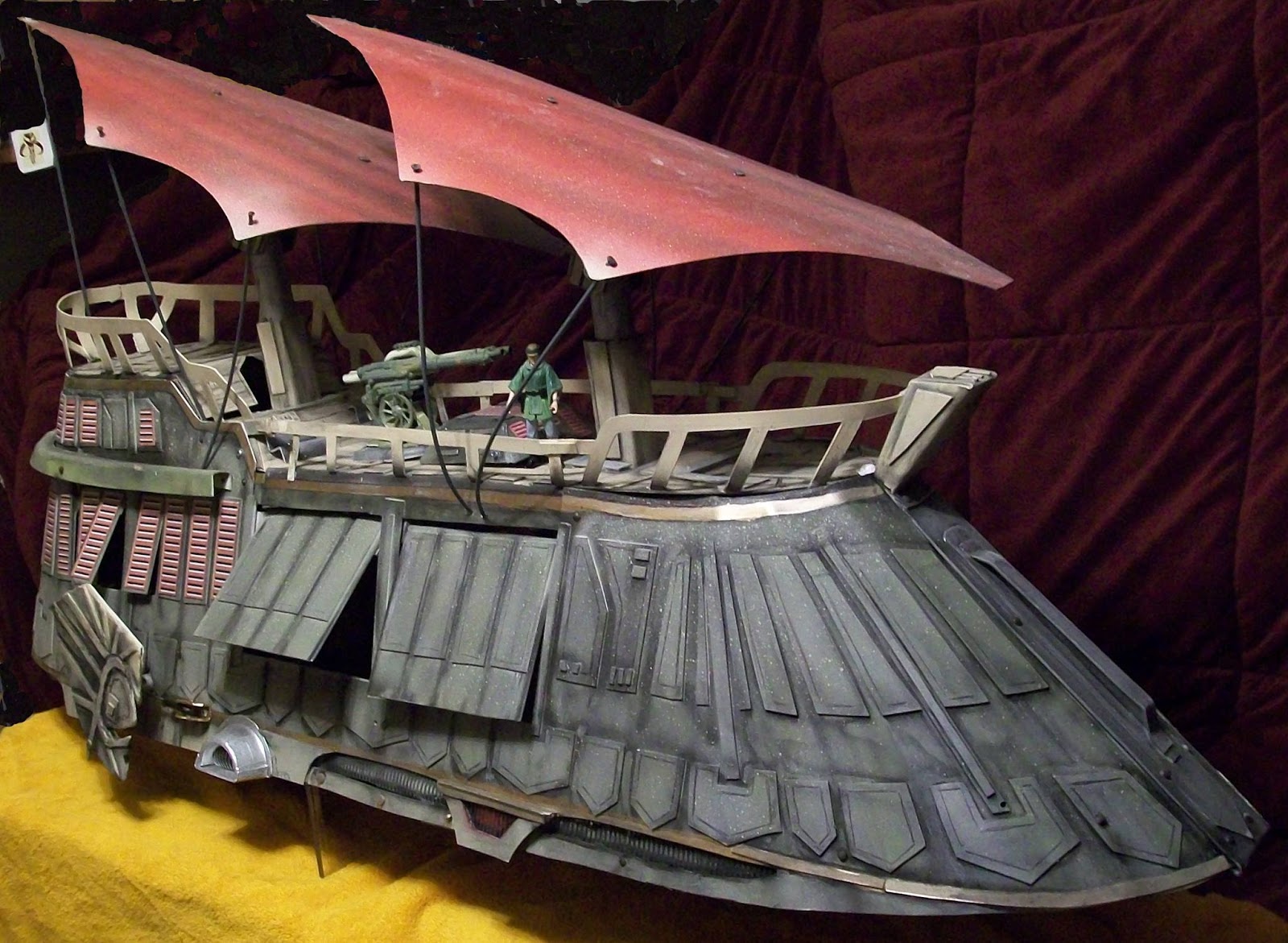 Customs for the Kid: McRobo Creations - 3.75" Khetanna Sail Barge ...