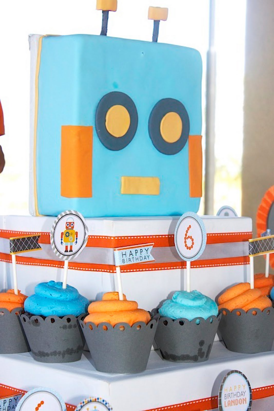 A Robo-tastic Robot Party - Anders Ruff Custom Designs, LLC