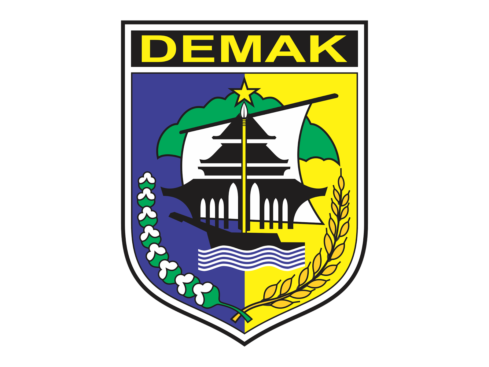 Logo Kabupaten Demak Format Cdr & Png - Biologizone