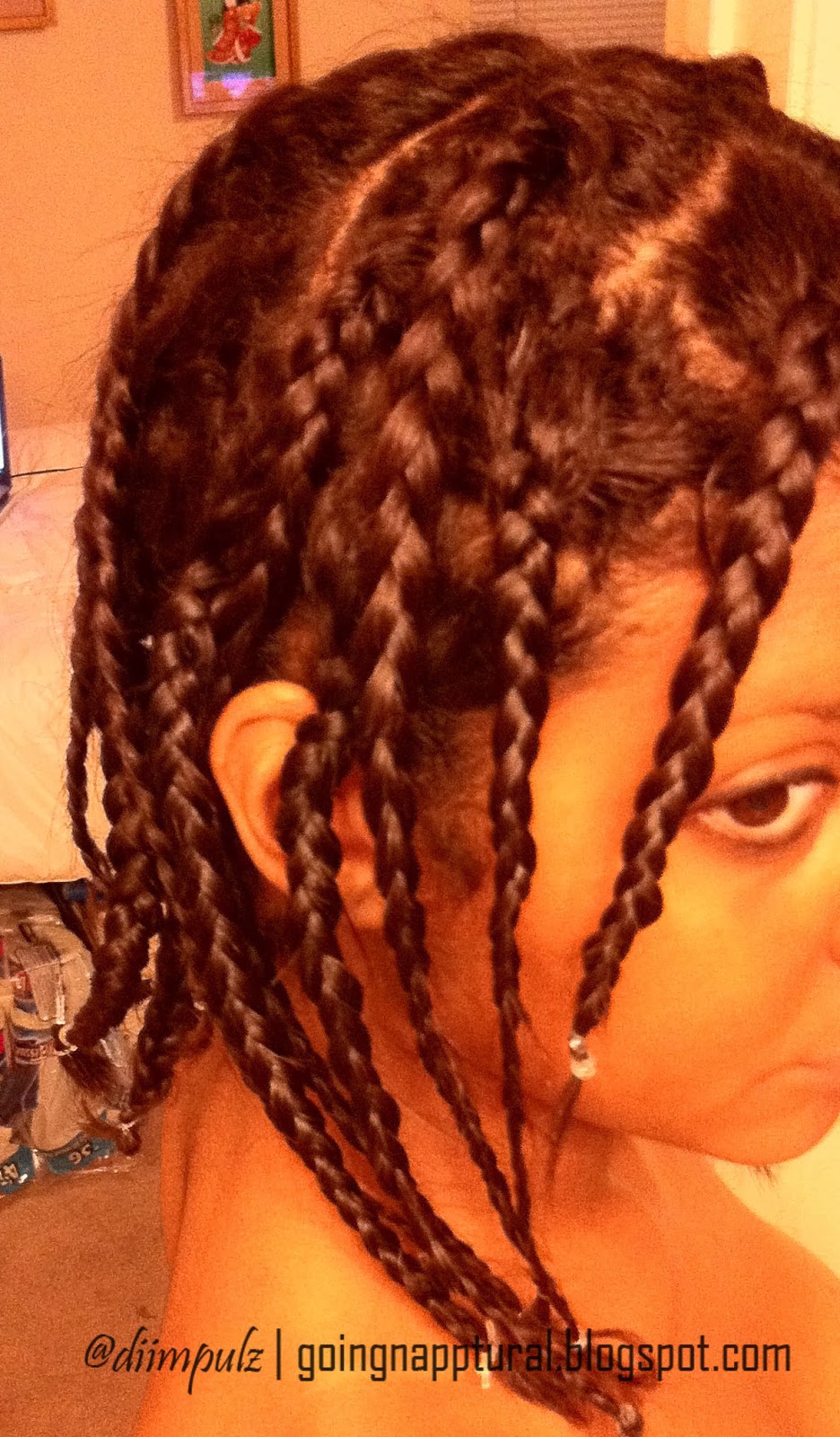 Going Napptural: Braid Out!