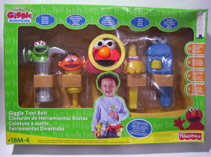 Mom Kids Planet: Elmo Giggle Tool Belt Sesame Street