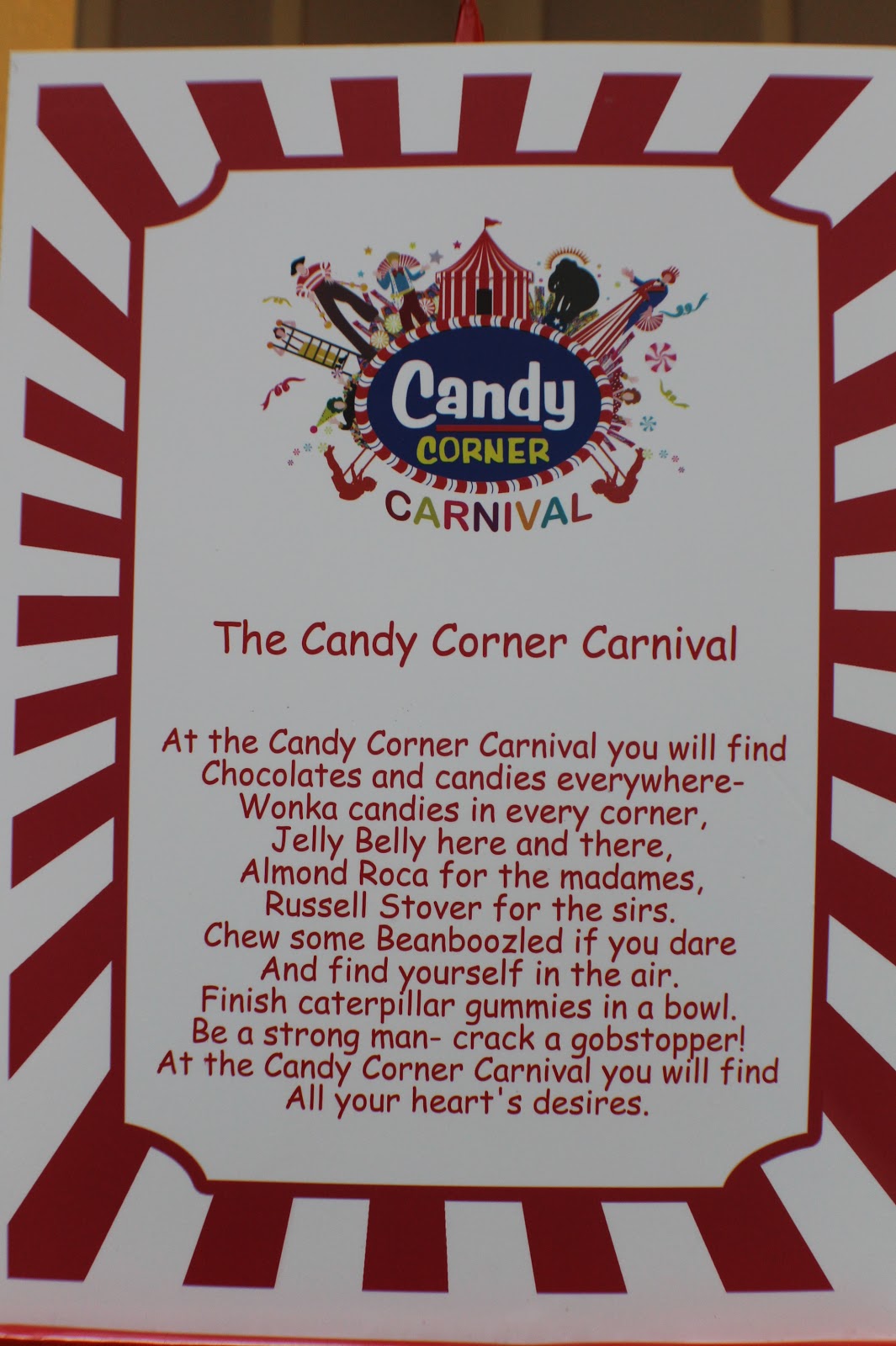GASTRONOMY by Joy: Getting Some Sweets at the Candy Corner Carnival