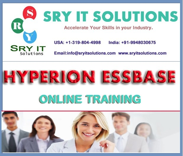 ESSBASE ONLINE TRAINING