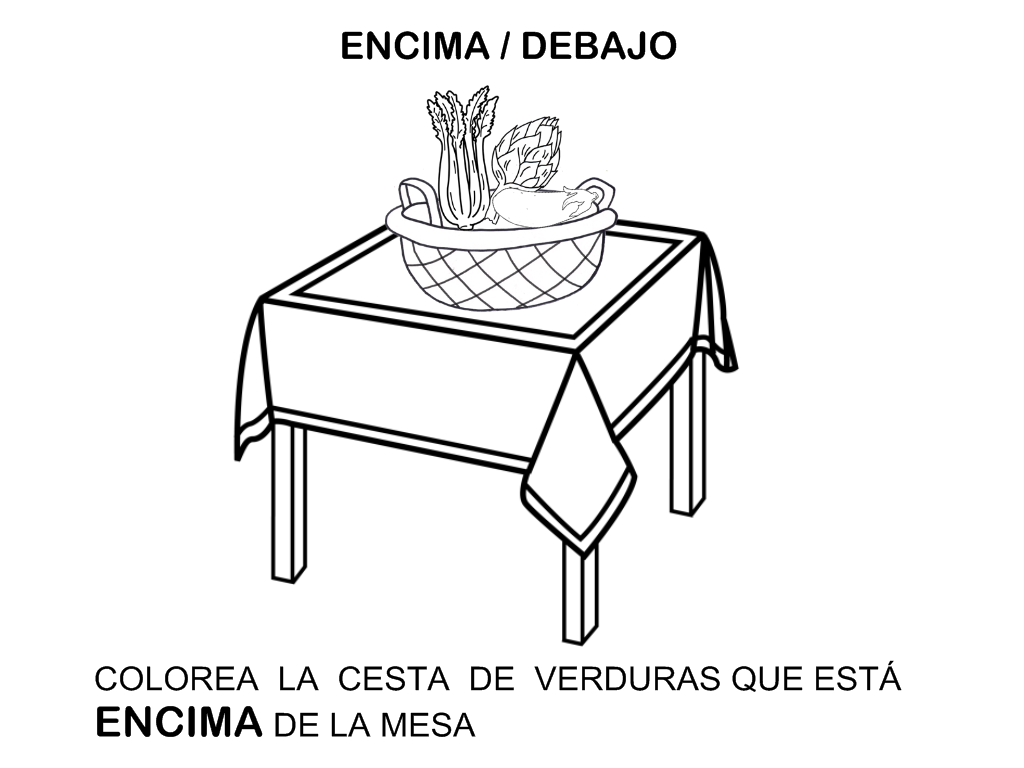 Encima debajo - Imagui