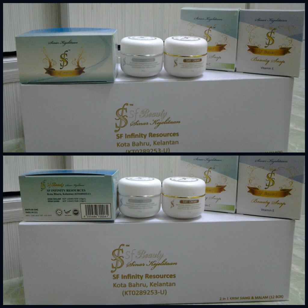 Kedai Kecantikan dan Kesihatan: PENGENALAN PRODUK SF BEAUTY