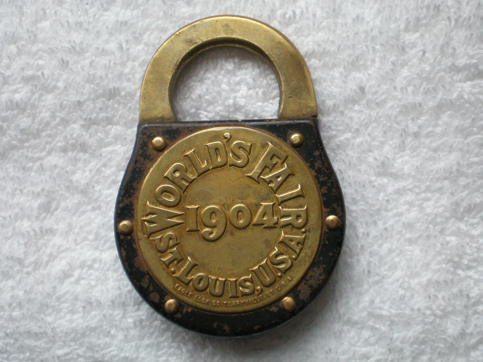 RestraintsBlog: 1904 World's Fair - St. Louis pad lock