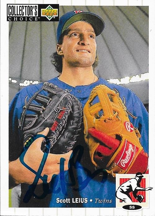 foul bunt: TTM Success - Scott Leius