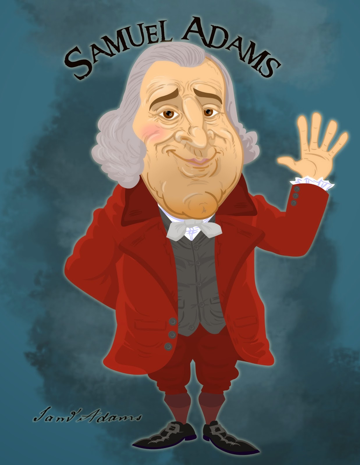 Joe Corrao * 4 Eyed Animation: Adams Caricatures