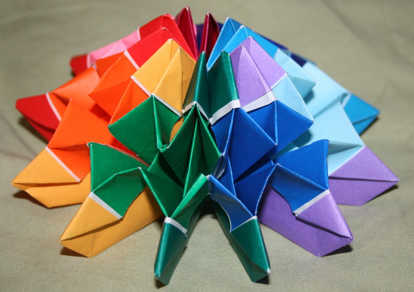 A Mandala a Day: Origami Fireworks