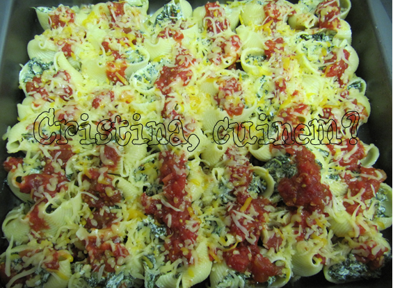 Cuinem?: Galets farcits d'espinacs i formatge