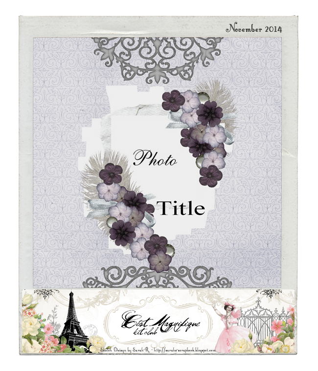 Garden of Grace: Happiness Is . . . November Sketch Challenge for C'est ...